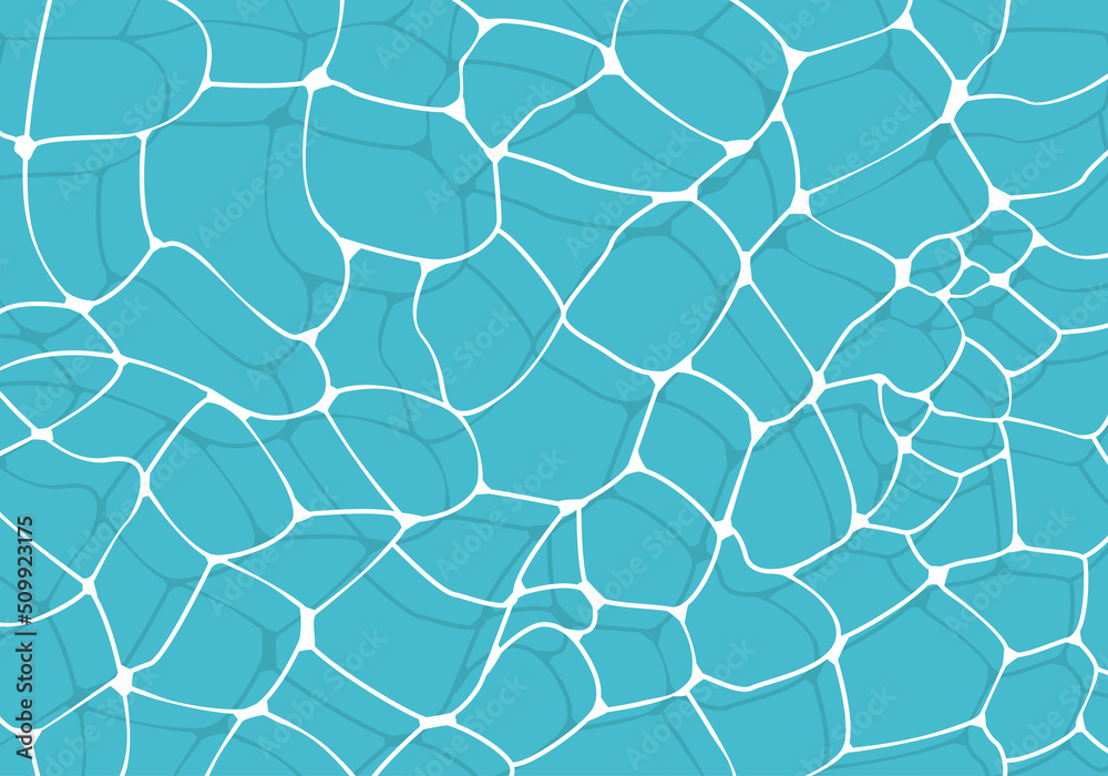 Vector illustration of water surface texture. Stock Vector | Adobe Stock