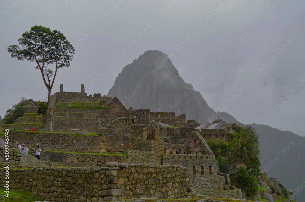 Historic ancient legendary Maya temple ruins lost city Machu Picchu ...