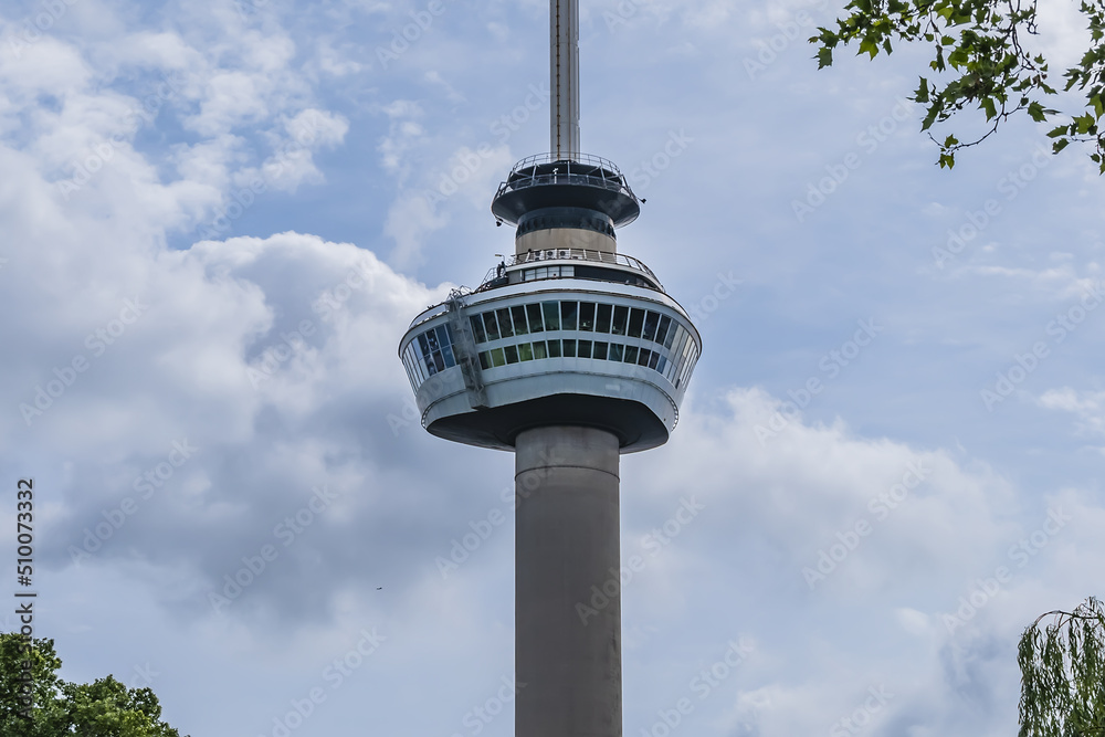 Foto de Stock Rotterdam Euromast (designed by Hugh Maaskant, completed ...