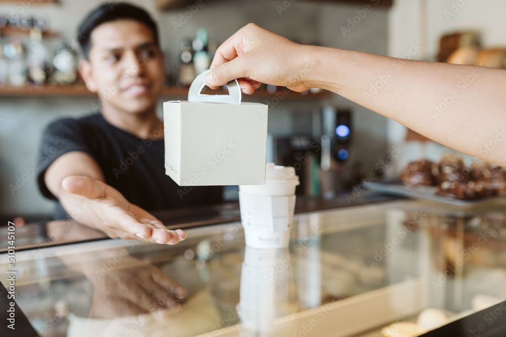 Coffee shop order to go Stock Photo | Adobe Stock