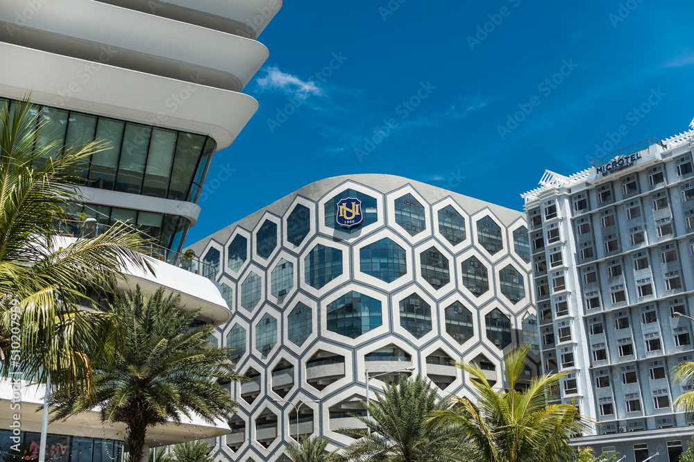 Pasay, Metro Manila, Philippines - May 2022: National University Mall ...