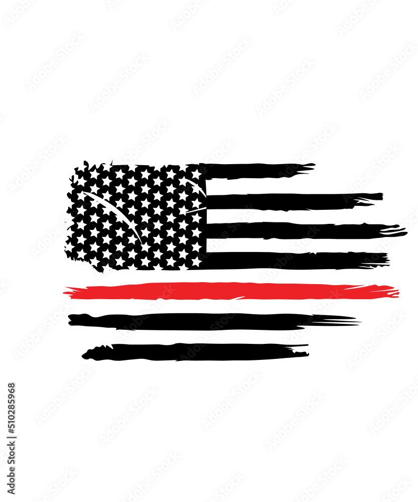 Vector de Stock firefighter svg, firefighter flag svg, fireman svg ...