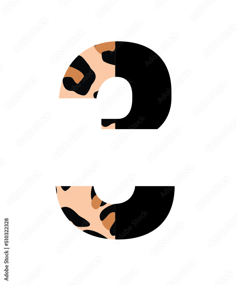 half Leopard font svg, Leopard cheetah half print font letters alphabet ...