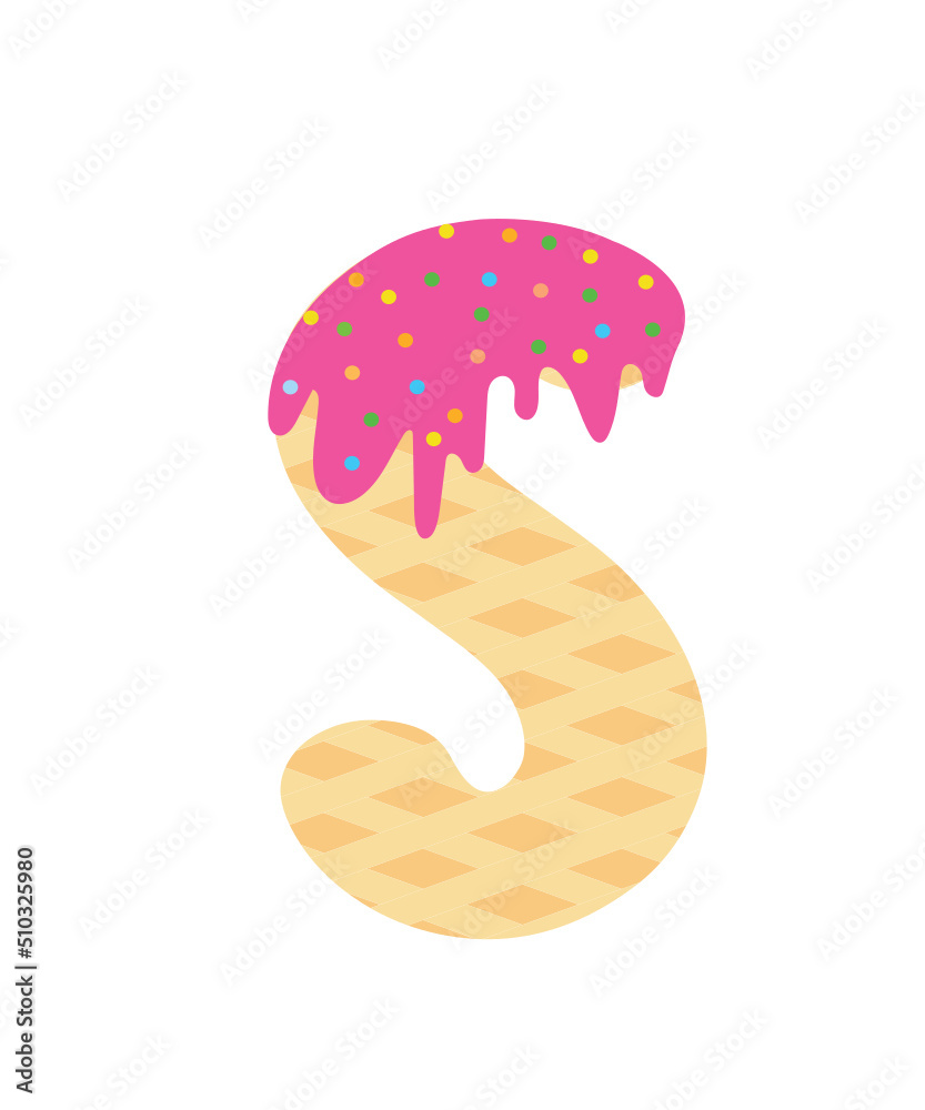 ice cream alphabet svg, summer alphabet letters font ice cream svg, Ice ...