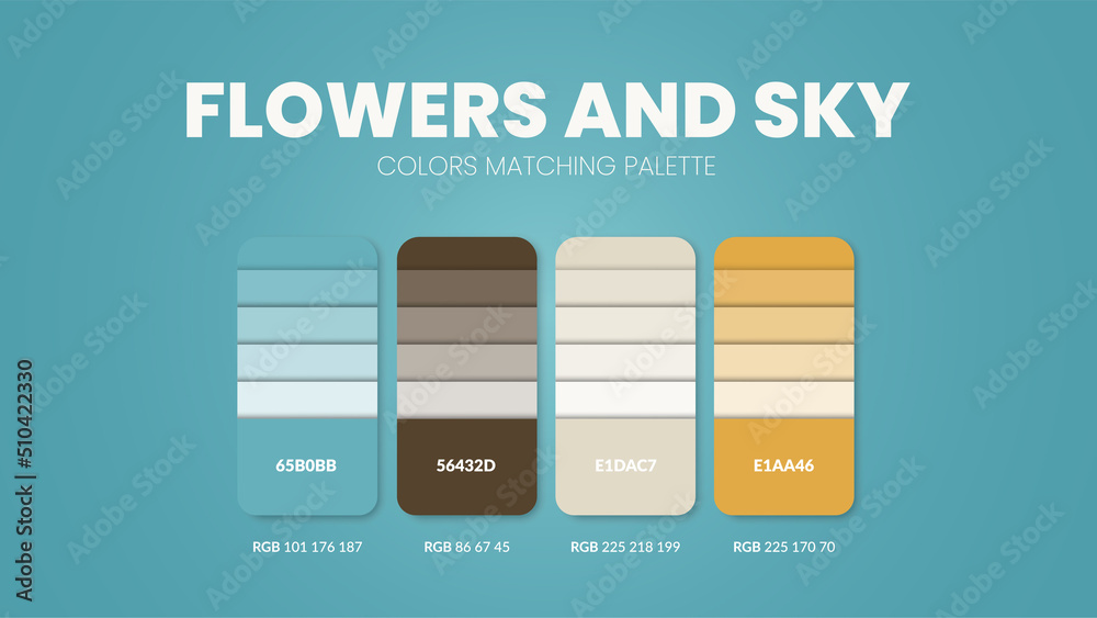 Flower tone colour schemes ideas.Color palettes are trends combinations ...