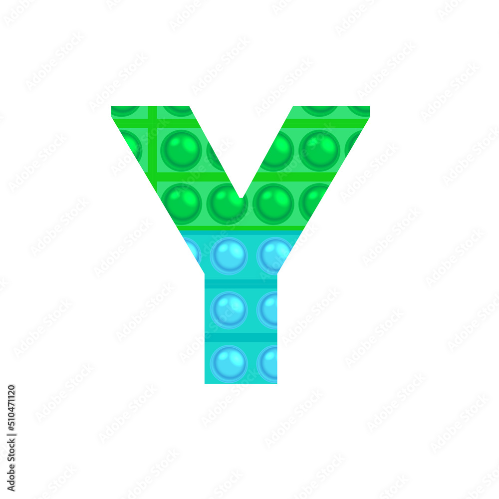 alphabet letters and numbers pop it png, Pop It Digital Clipart, Pop It ...