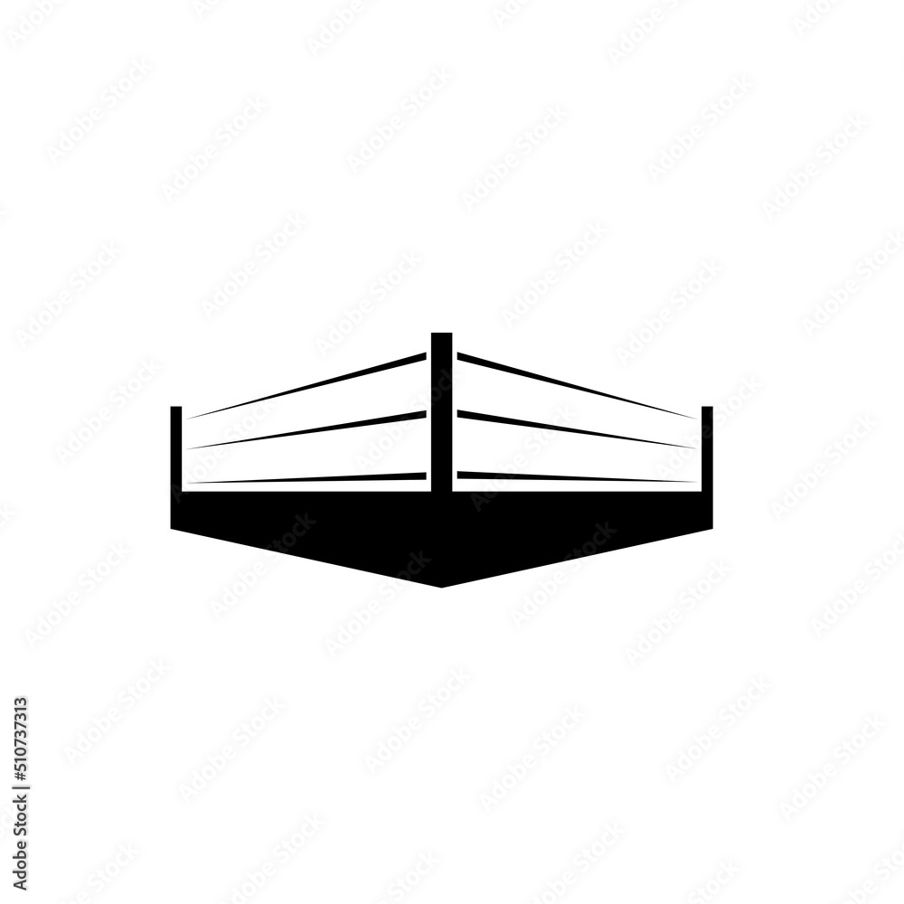 boxing ring vector