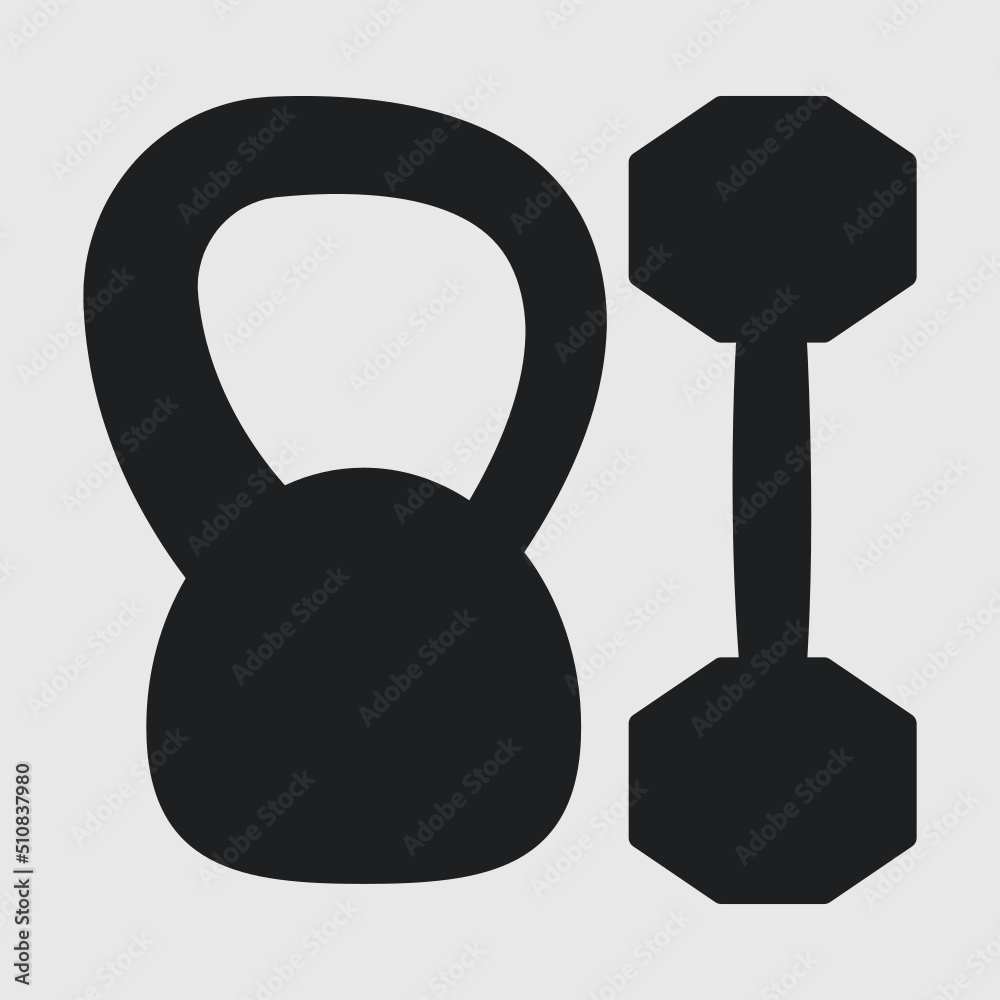 Gym Weight Silhouette SVG Bundle Cut File, Gym Svg, Weight Svg ...