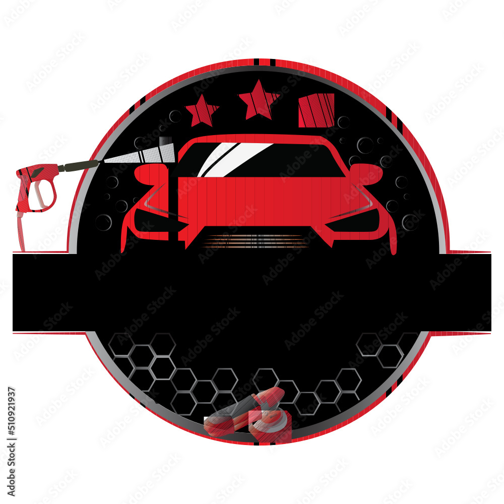 Image vectorielle Stock car logo company brand svg, car washing company ...