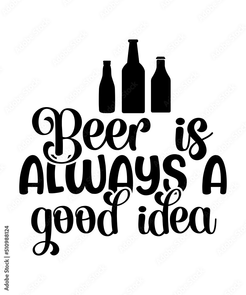 Стоковое векторное изображение «Beer SVG Bundle, Alcohol Svg, Beer ...