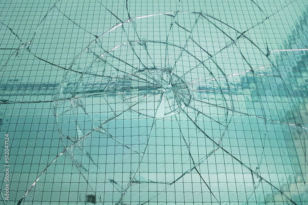 Broken window background. Cracked glass texture Stock Photo | Adobe Stock