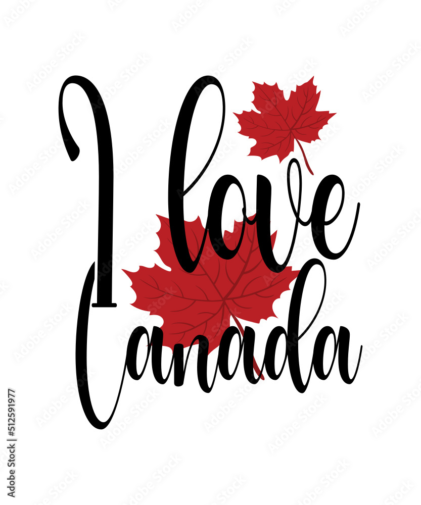 Canada Day Svg Bundle, Canadian Life SVG/PNG/DXF/Jpg/Ai Files for ...