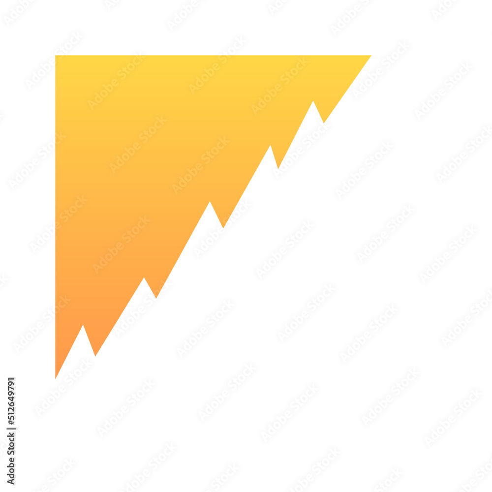 gradient corner border element Stock Vector | Adobe Stock
