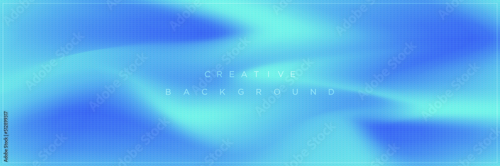 Modern abstract blue gradient banner background design Stock Vector ...