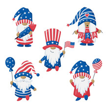 America Independence Day Gnomes Free Stock Photo - Public Domain Pictures