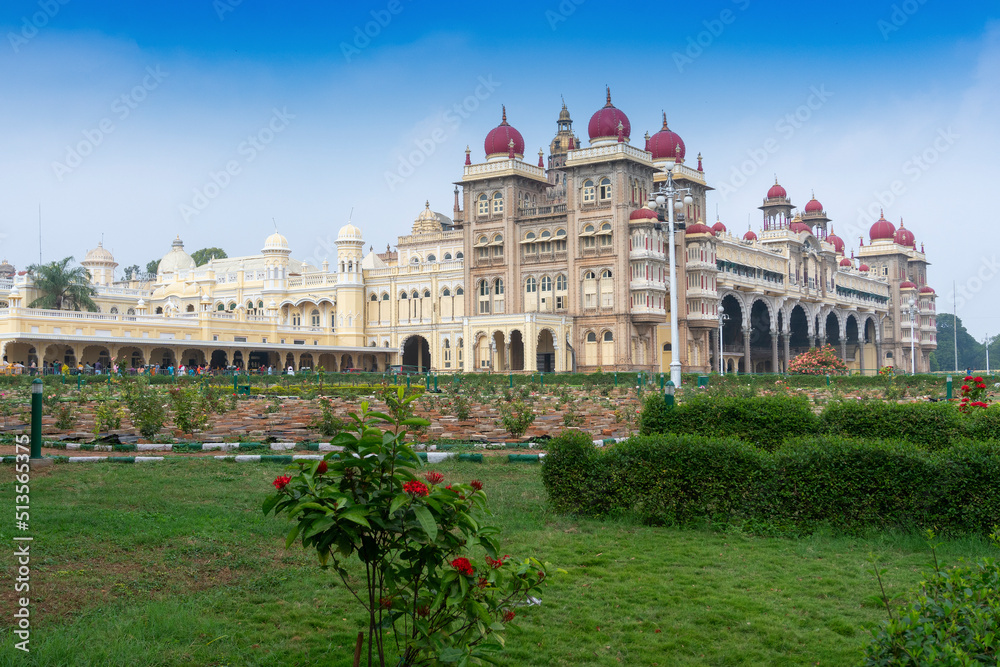 Mysuru, Karnataka, India - November 25th 2018 : Mysore Palace is a ...