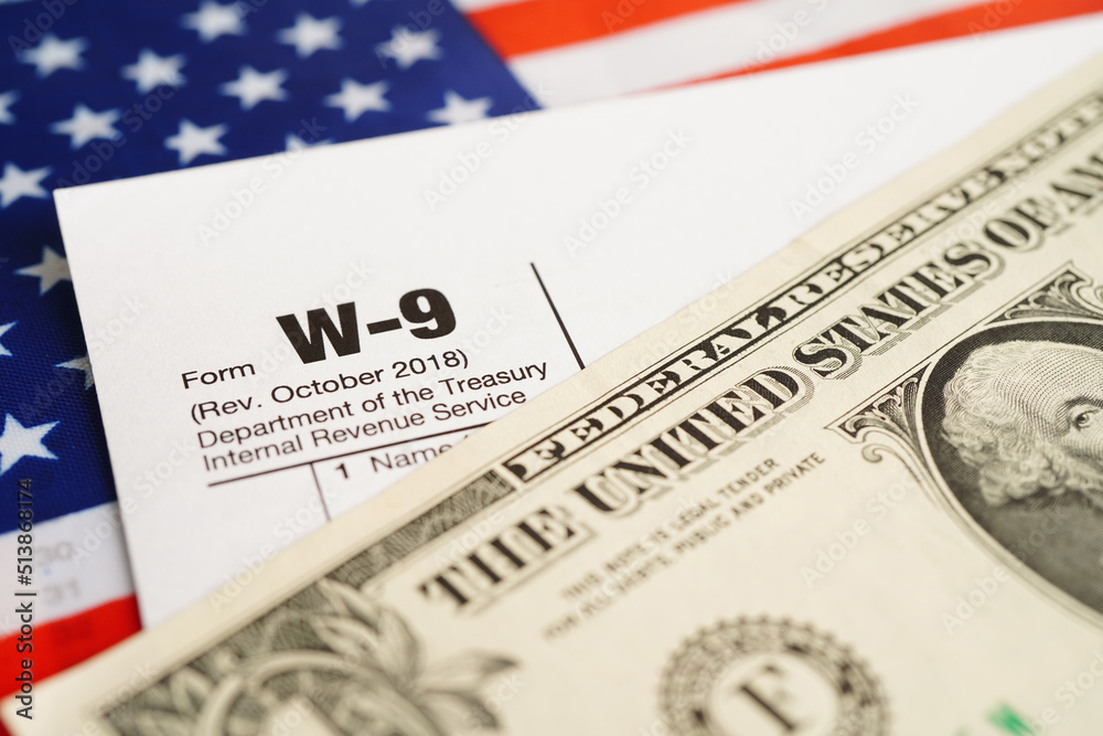 Tax form W-9 Request for Taxpayer Identification Number and ...