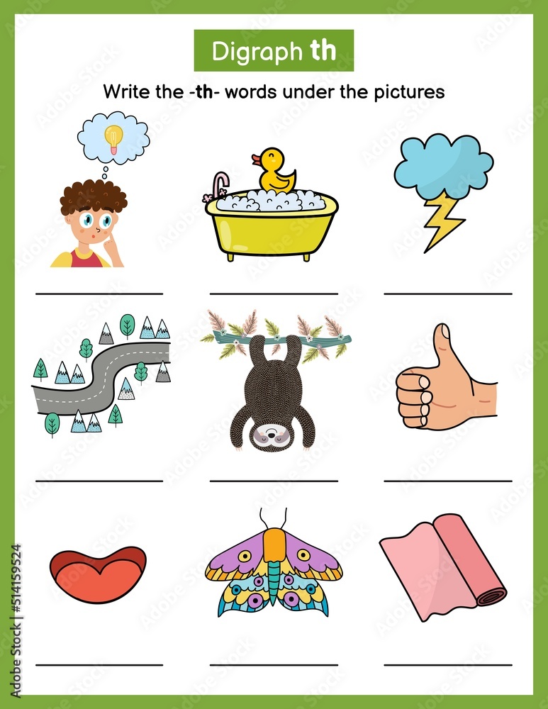 Th Phonics Worksheet Free Phonics Activities Printables