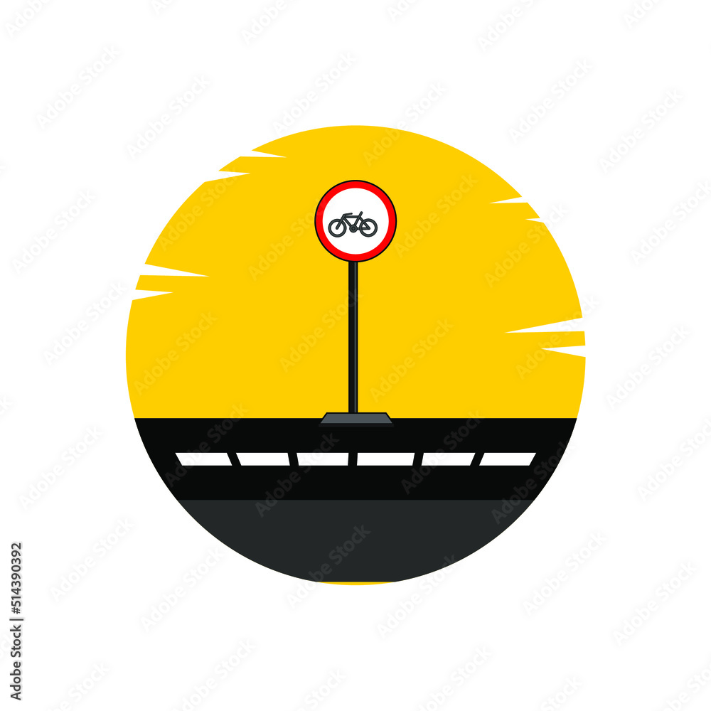 traffic sign character mascot vector illustration, perfect for ...