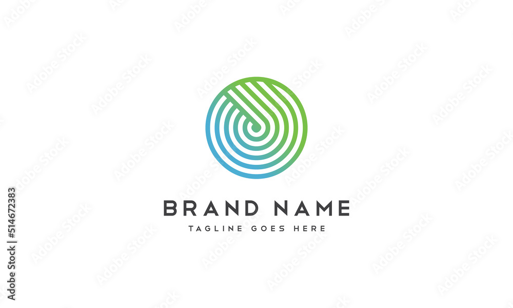 Modern O Letter Brand Logo Design Stock Vector | Adobe Stock