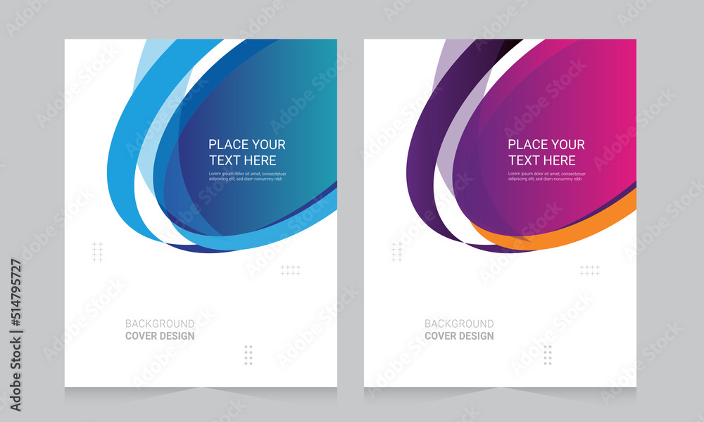 Cover design for annual report and business catalog, magazine, flyer or ...