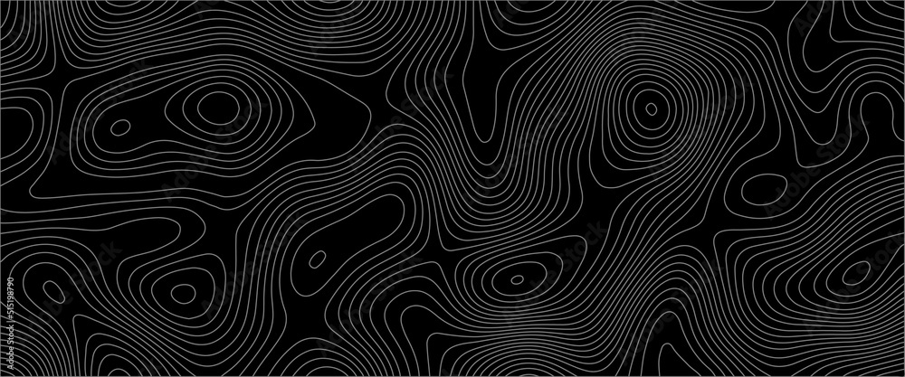 Topographic map background concept. Topo contour map. Rendering ...