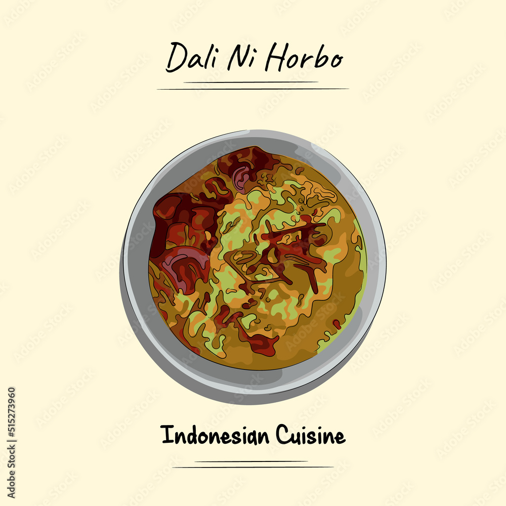 Dali Ni Horbo Original Illustration Sketch And Vector Style ...