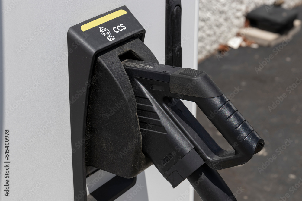 ABB Electric Vehicle Charger with capacity for CCS connections. ABB ...
