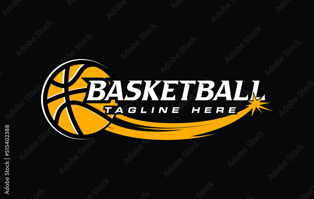 Basketball logo vector graphic for any business especially for sport ...