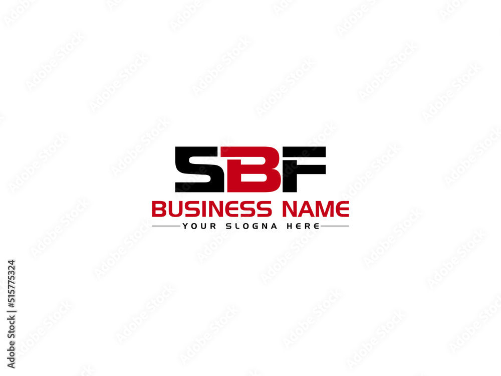 Letter SBF Logo Icon Vector, Creative SB s b f Logo Letter Vector Image ...