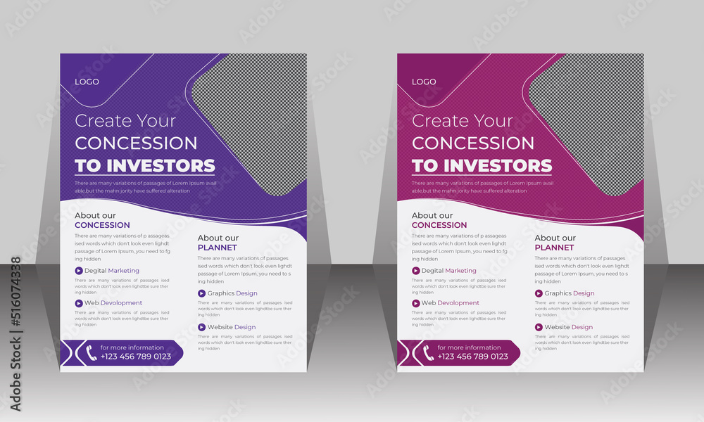 This is a Corporate Flyer Design Template. This designed for any ...