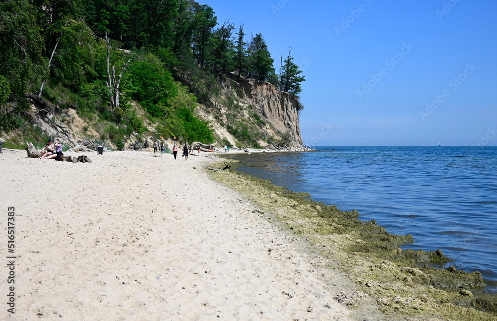 Gdynia, Tri-city, Pomerania, Poland, Europe, Orlowo cliff also known as ...