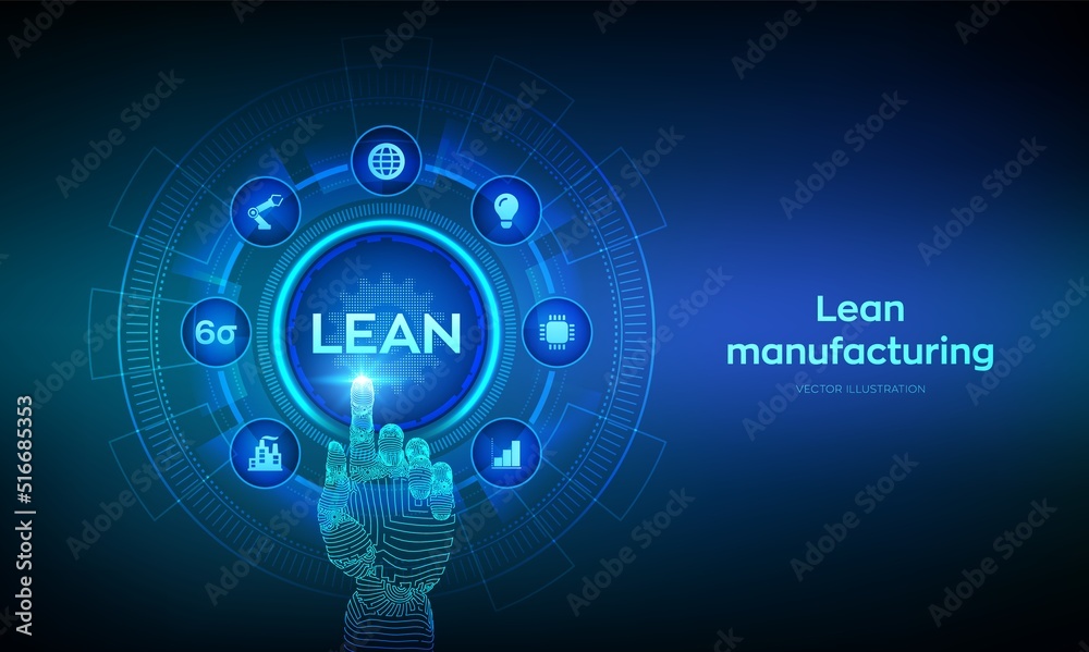 Lean. Six sigma smart industry, quality control, standardization. Lean ...