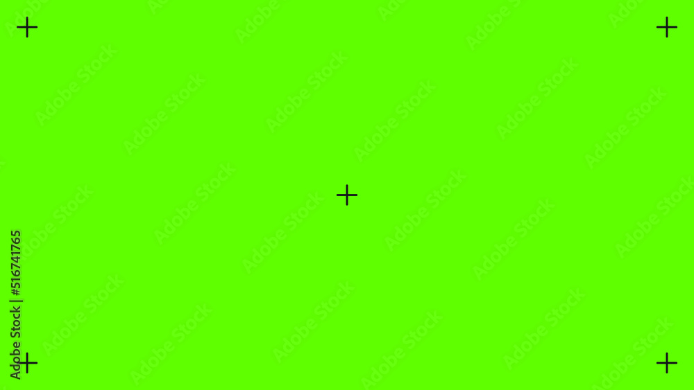 Image vectorielle Stock Green screen background. Blank screen with VFX ...