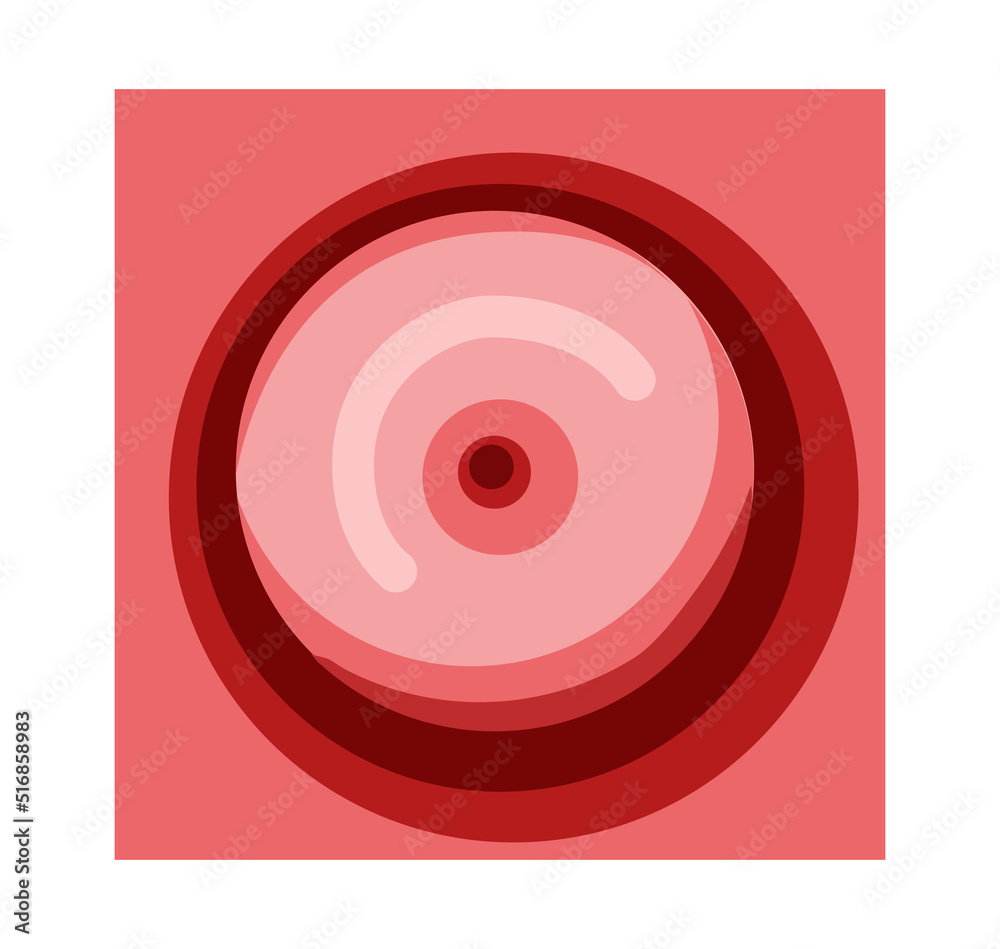 Vector de Stock Cervix of uterus Female reproductive system. Front view ...