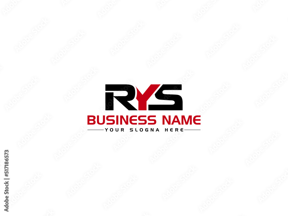 Modern RYS Logo Letter Vector, Colorful RY r y s Logo Icon With ...