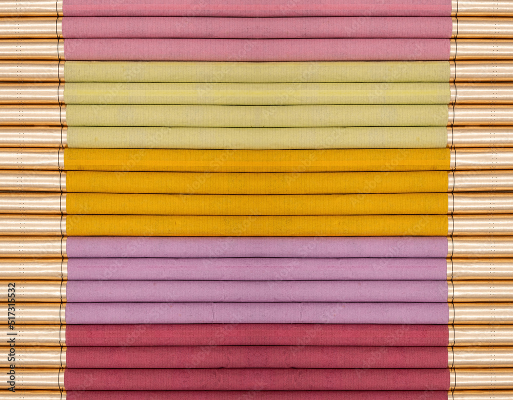 cigarettes of different color, top view Stock Photo | Adobe Stock