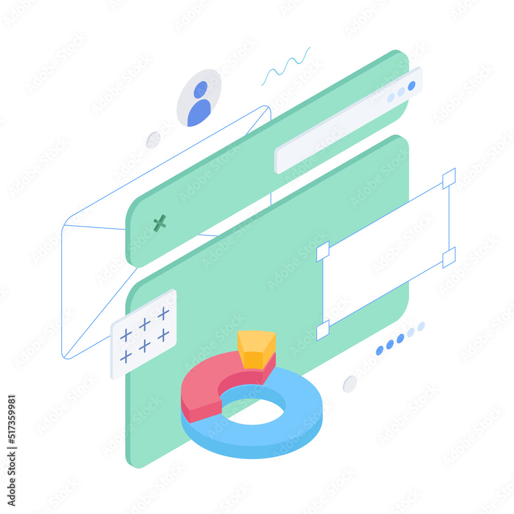 Ux, ui, website design, window, digital, app, presentation, infographic ...