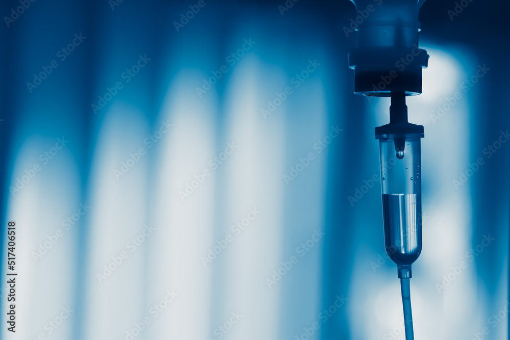 Set iv fluid intravenous drop saline drip hospital room,Medical Concept ...