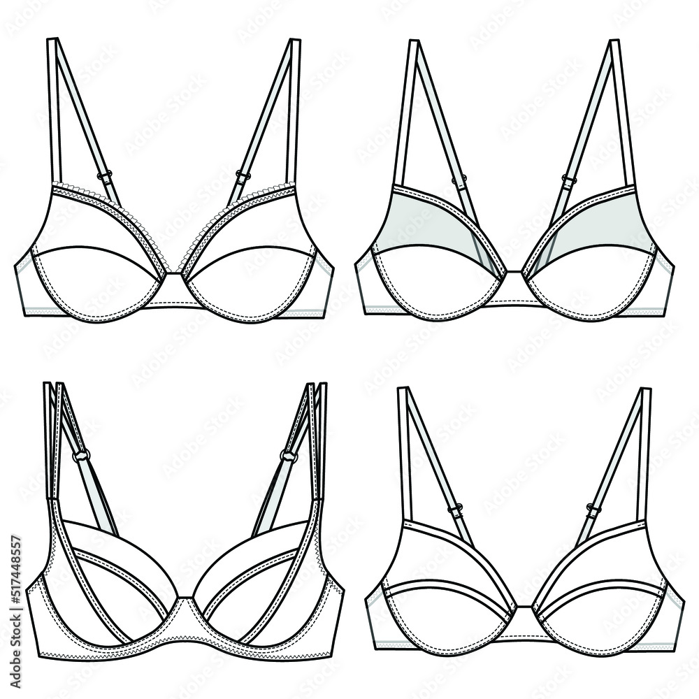 Full Cup Bra, Minimizer Bra, Plunge Bra, Sets of Bra Fashion ...