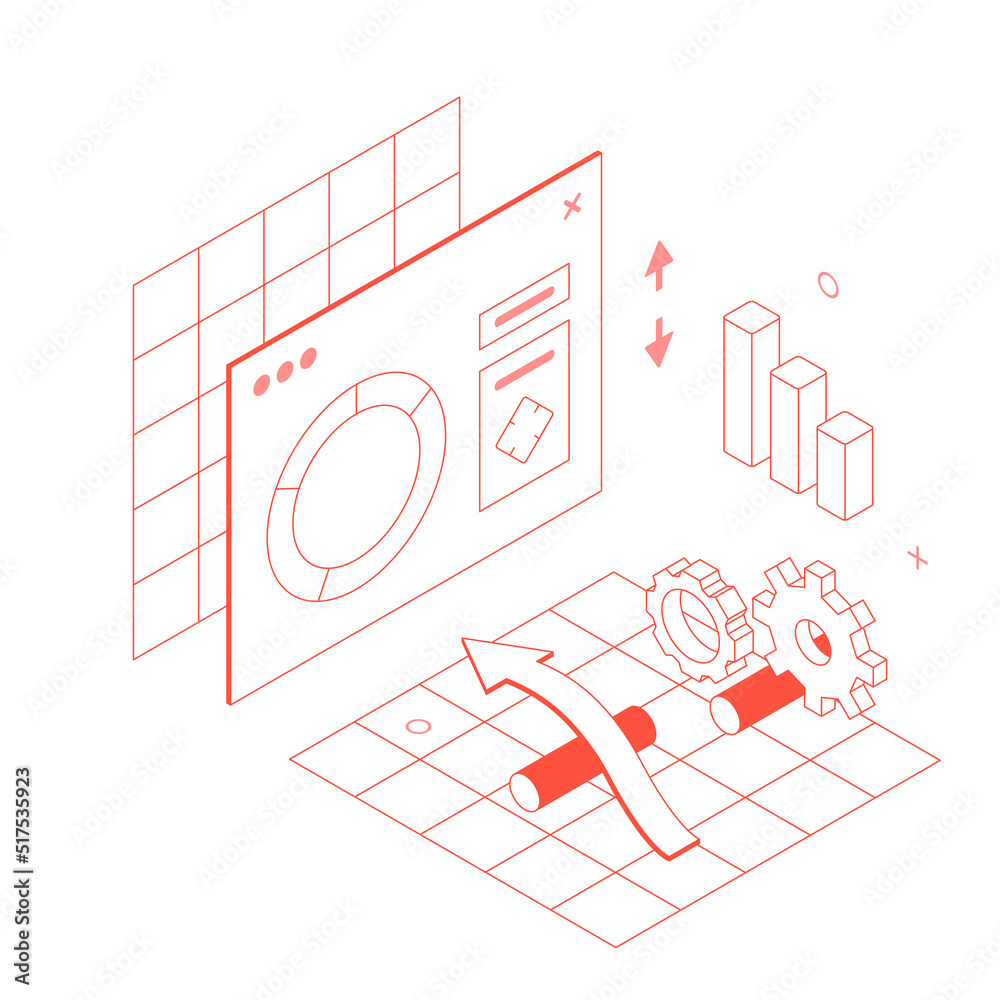 Ux, ui, website design, window, digital, app, presentation, infographic ...