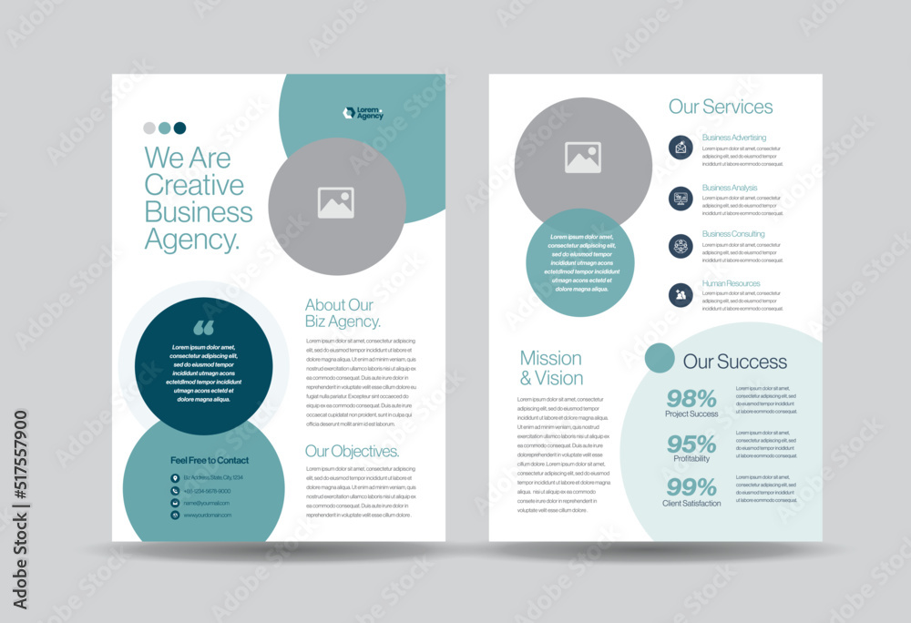 Corporate Business Flyer Design or Handout and leaflet design or ...