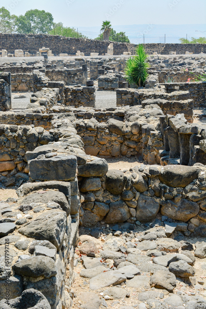 Ancient city of Capernaum, Israel Stock Photo | Adobe Stock