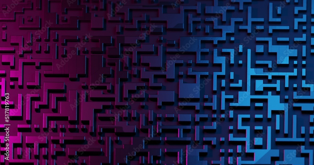 Abstract 3d design background with gpu cpu technology pattern of lines ...