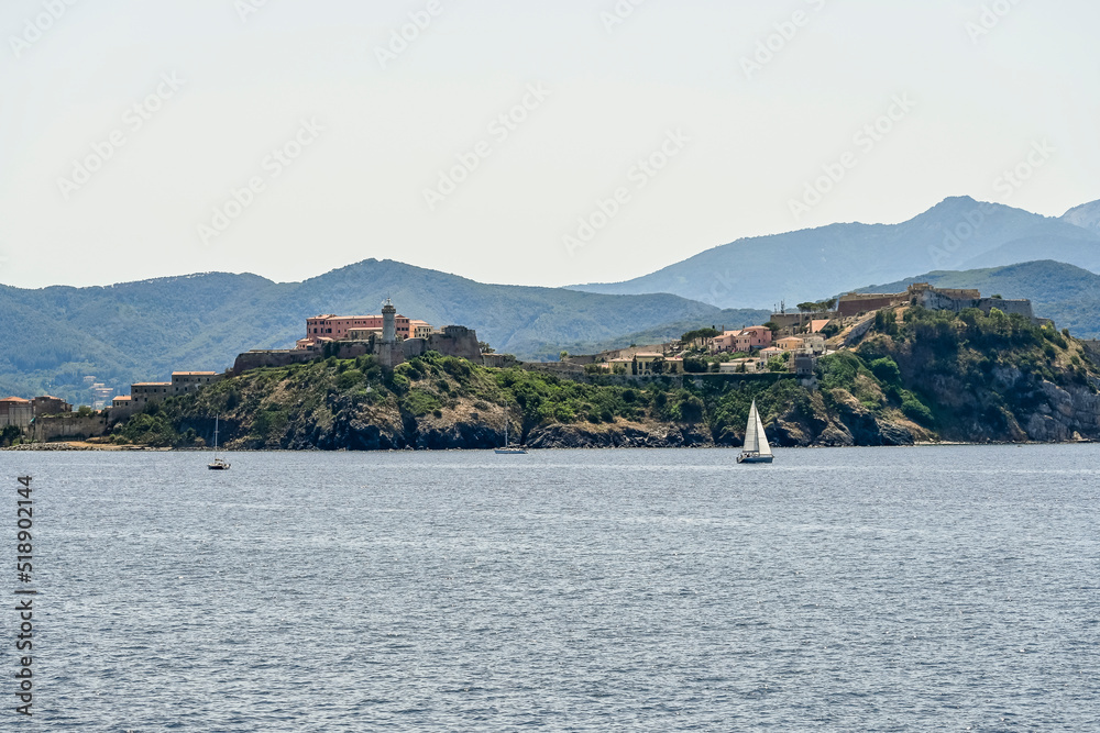Portoferraio, Festung, Forte Stella, Forte Falcone, Leuchtturm ...