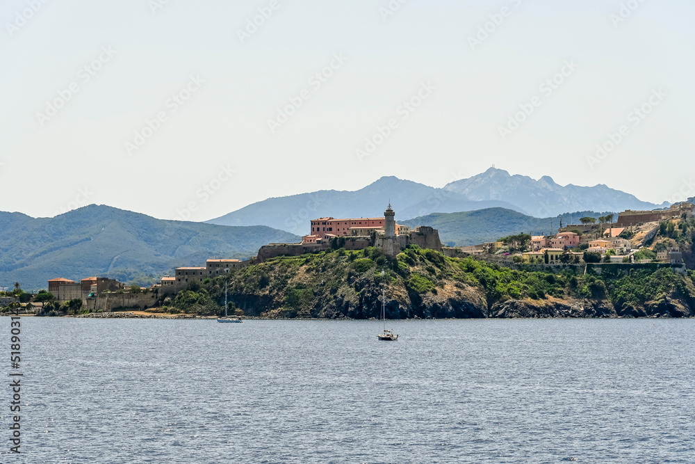 Portoferraio, Festung, Forte Stella, Forte Falcone, Leuchtturm ...