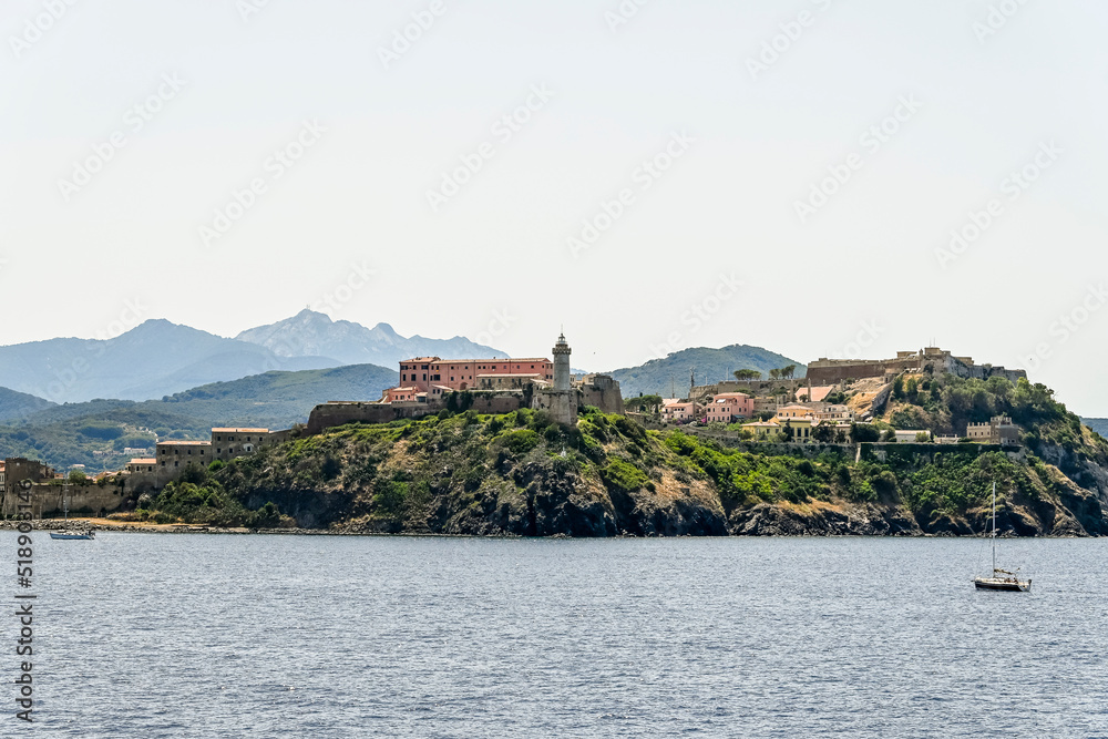 Portoferraio, Festung, Forte Stella, Forte Falcone, Leuchtturm ...