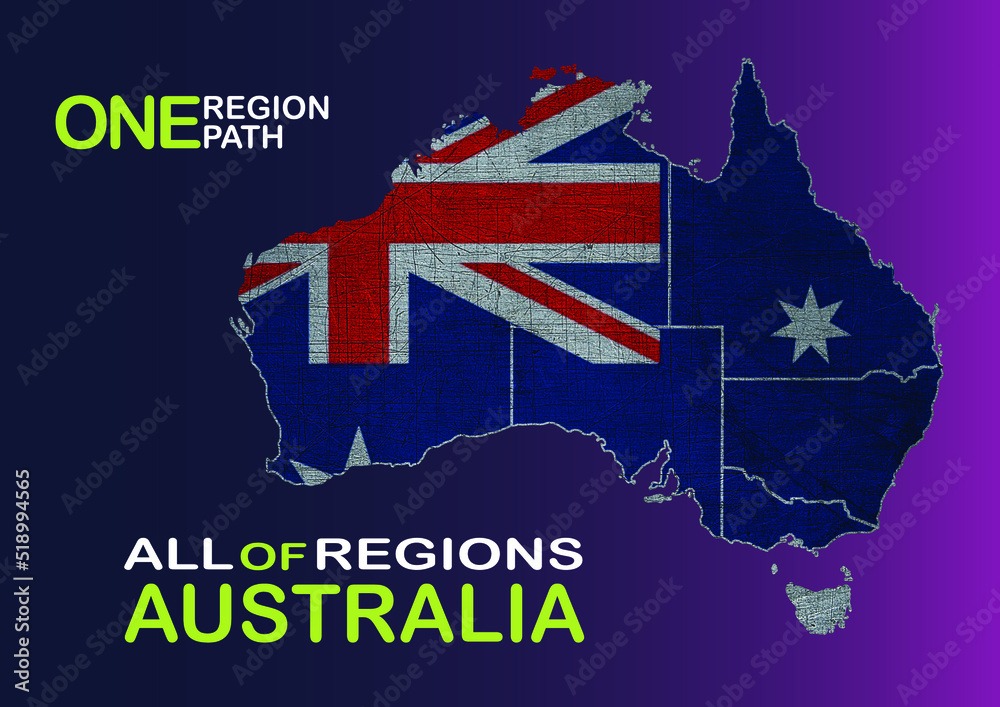 Vector, isolated illustration of simplified administrative map of ...