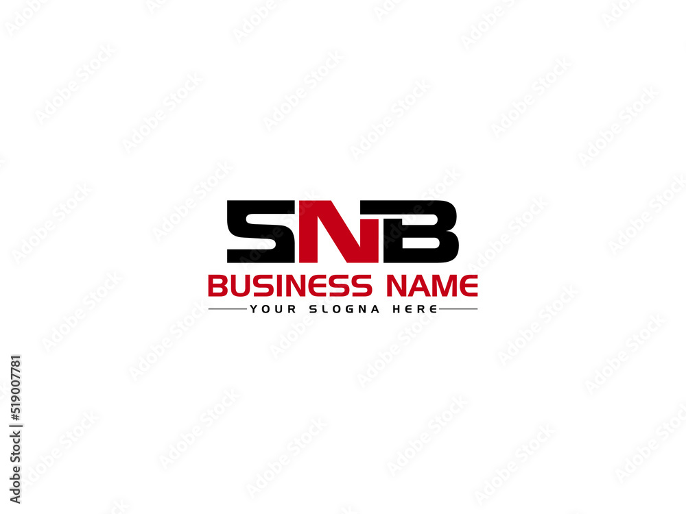 Creative SNB Logo Letter Vector, Colorful SN s n b Logo Icon Design ...