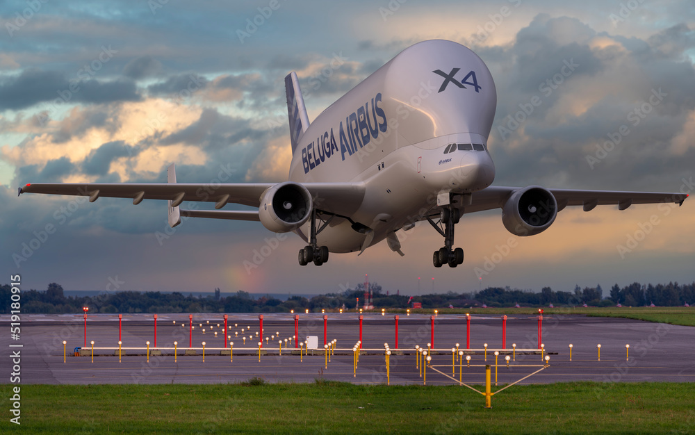 Airbus A300-600S Beluga-a modified version of the Airbus A300 aircraft ...